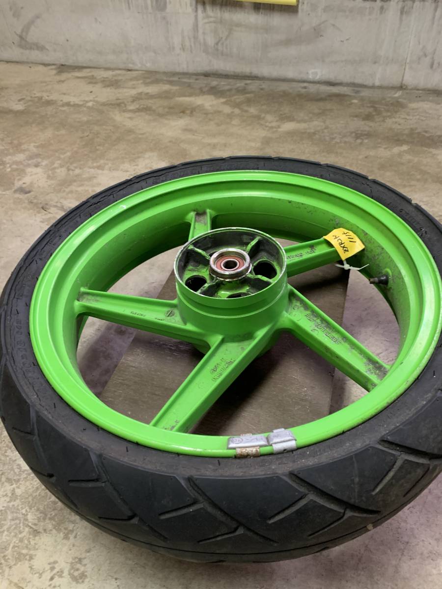 Yahoo!オークション - カワサキ zxr 250 ZXR250 ZXR. リアホイール 18...
