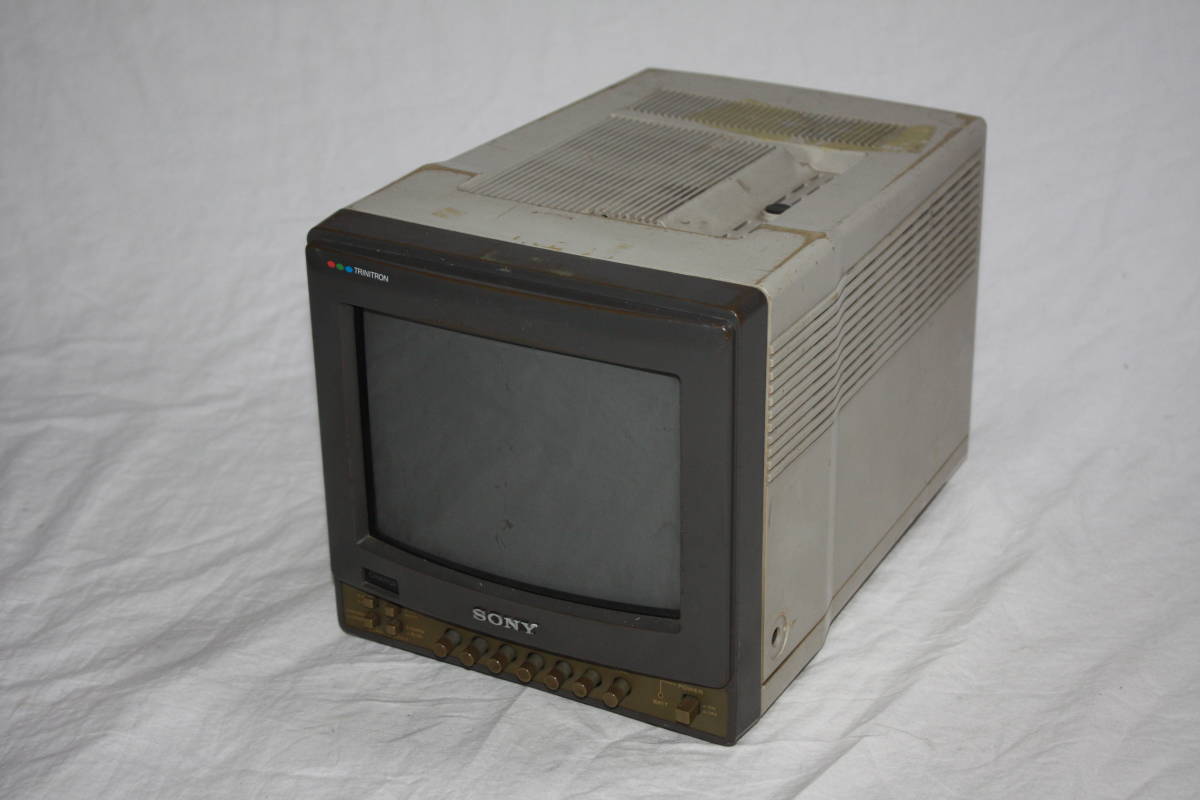 Yahoo!オークション - SONY PVM-9020 9型トリニトロン業務用ビデオモニ...