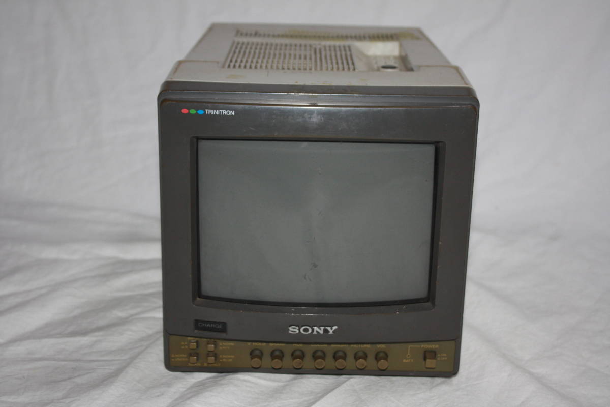Yahoo!オークション - SONY PVM-9020 9型トリニトロン業務用ビデオモニ...