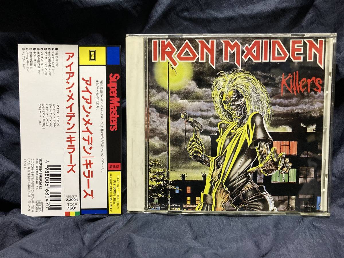 アイアン メイデン／キラーズ 日本盤帯付きCD TOCP-7601 Iron Maiden(Iron Maiden)｜売買されたオークション情報、yahooの商品情報をアーカイブ公開 ...