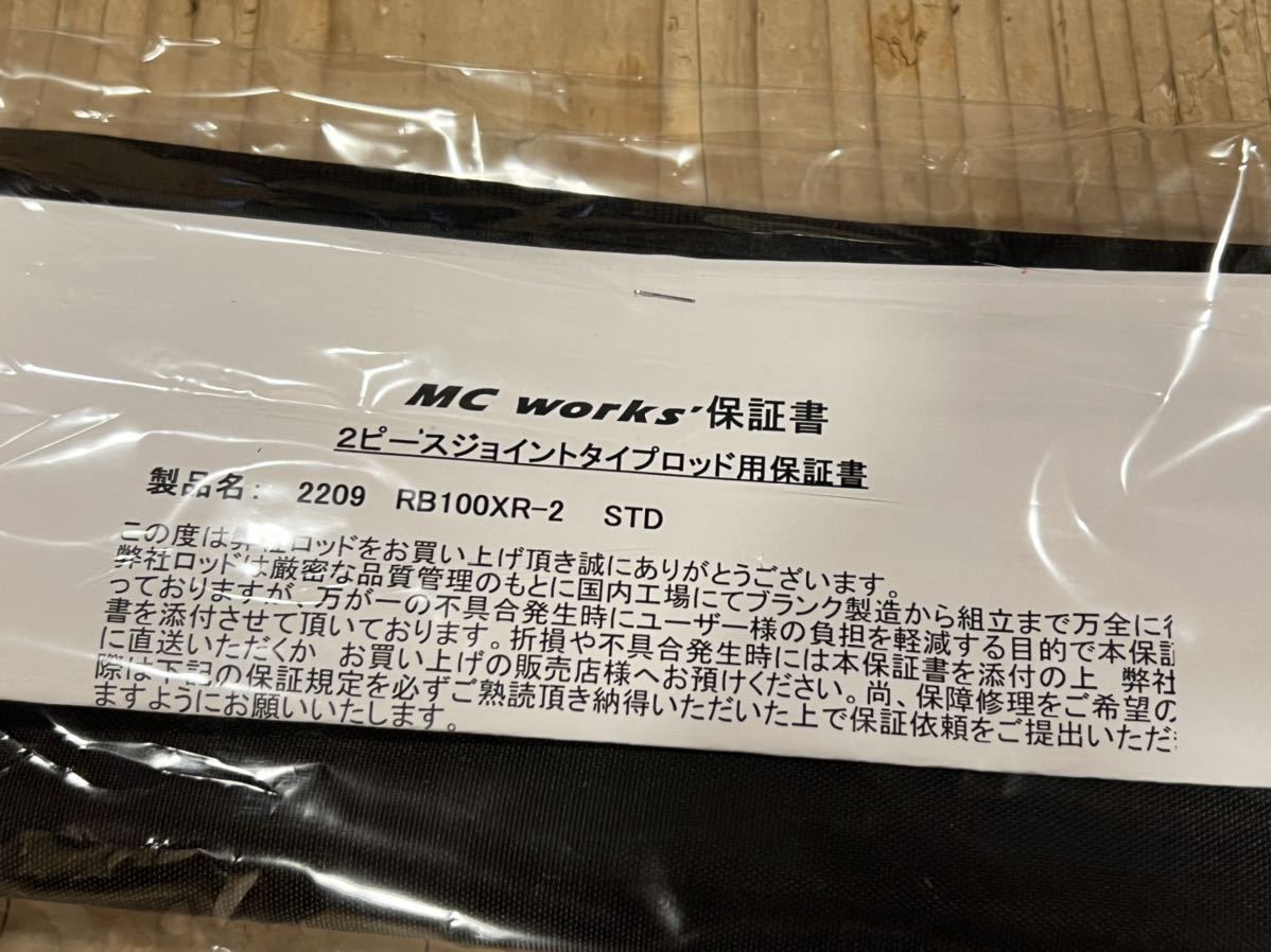 Yahoo!オークション - MCワークス RAGING BULL 100XR-2 STANDARD MODEL...