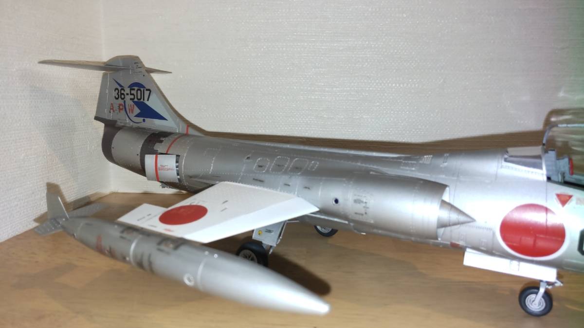 Yahoo!オークション - 1/48 ハセガワ F-104DJ完成品