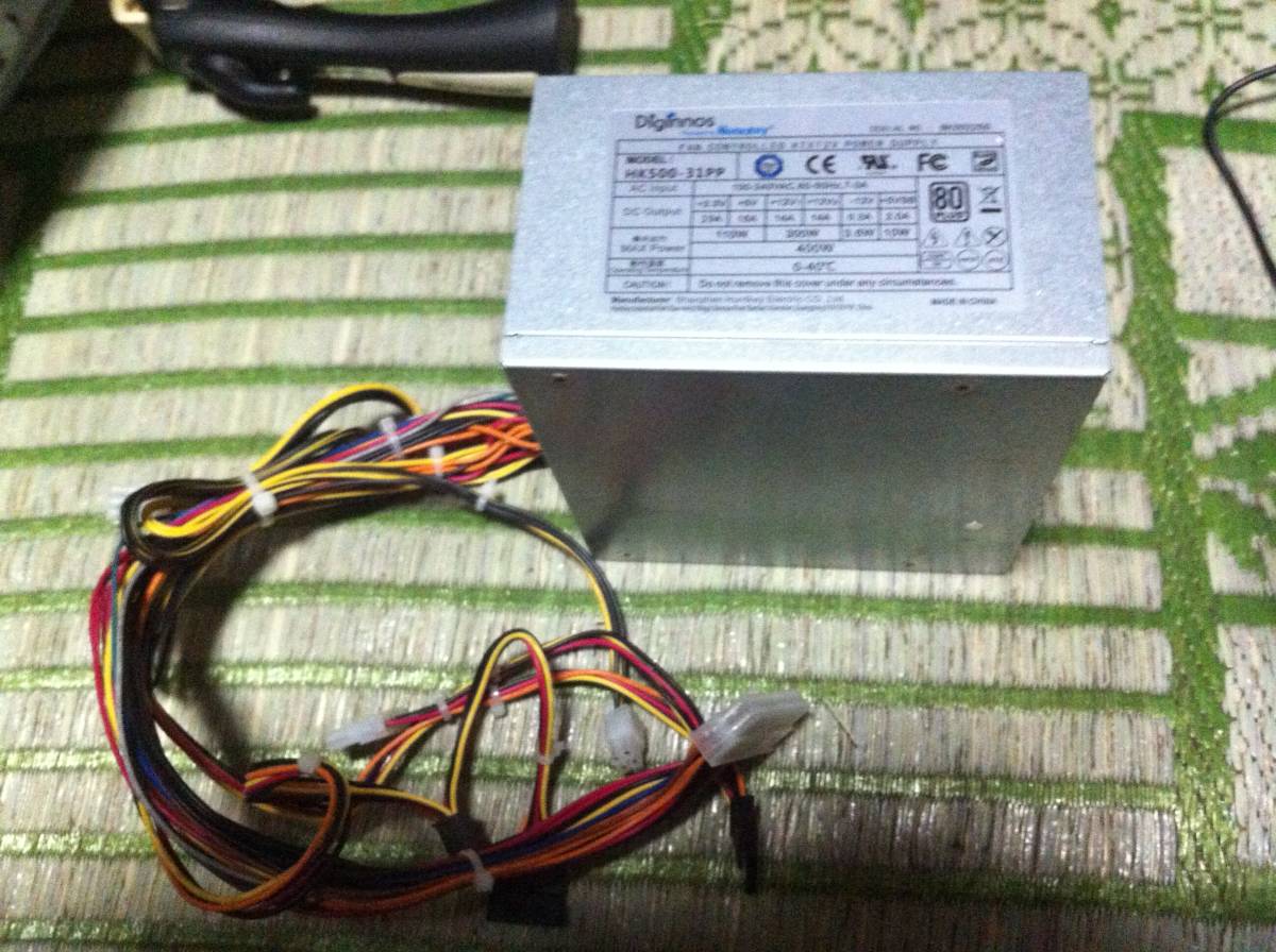 Yahoo!オークション - Diginnos PC ATX電源 400W HK500-31PP