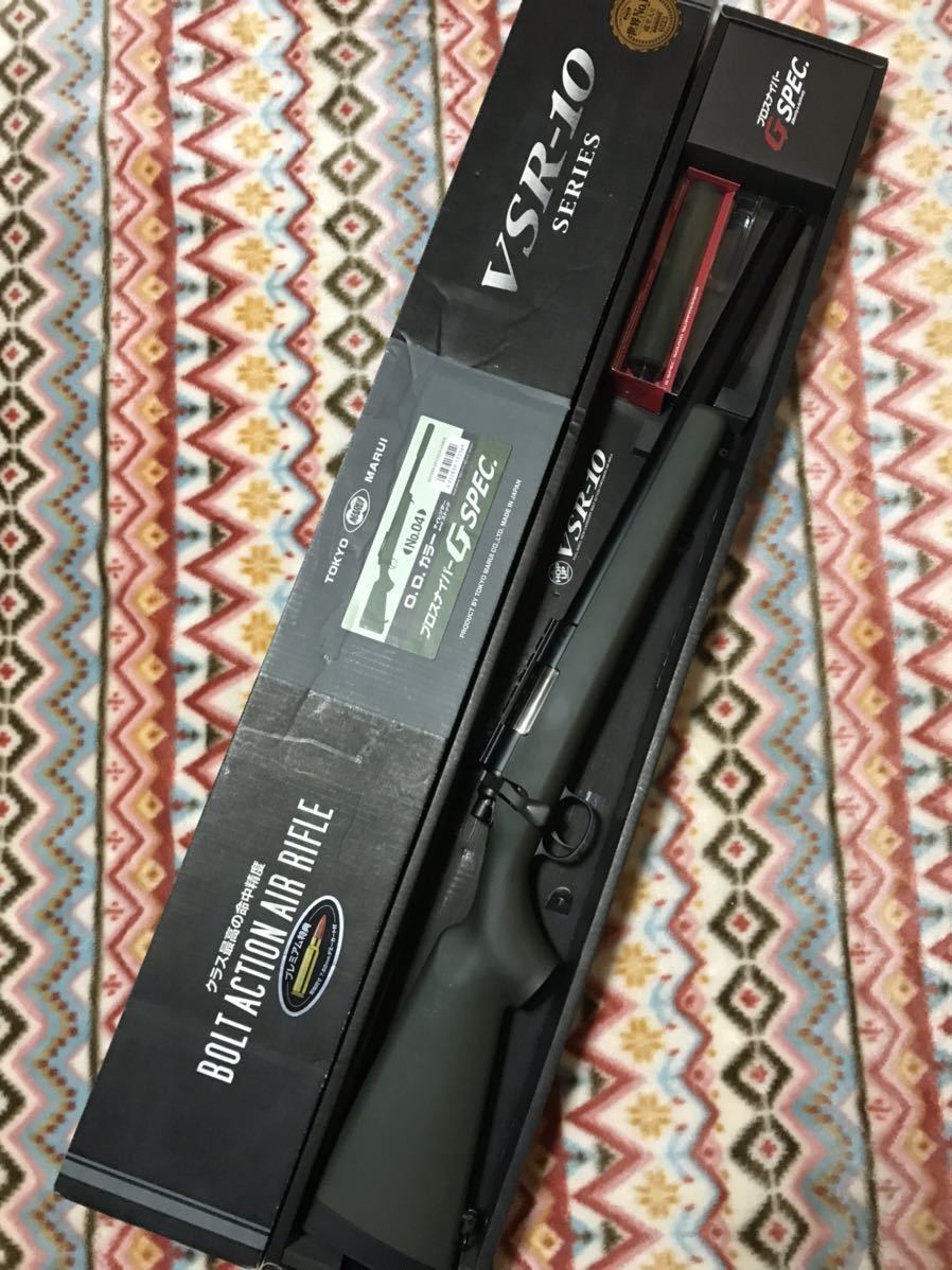 Yahoo!オークション - 東京マルイ VSR-10 GスペックODカラー内部カスタ...