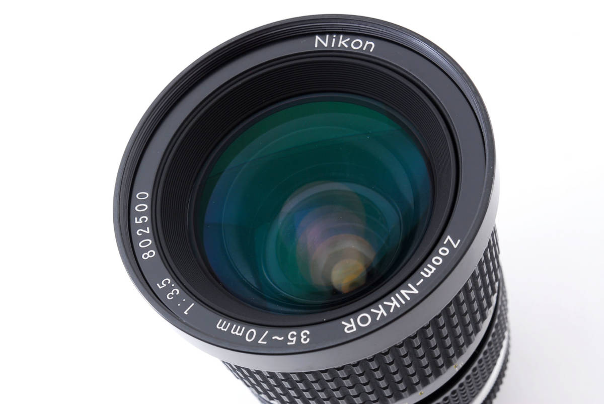 Yahoo!オークション - Nikon Ai Zoom Nikkor 35-70 mm F3.5 ズームレン...