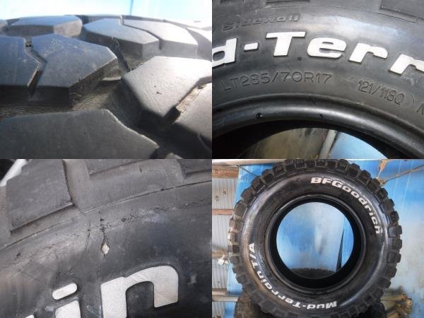 7 8分山 10年 4本 BF Goodrich LT 285/70R17 121/118 17インチ 32857(中古品)｜売買されたオークション情報、yahooの商品情報をアーカイブ公開 ...
