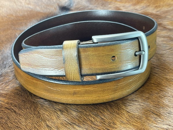 Yahoo!オークション - セレクト出品 DT-854A.本革.ライトブラウン 肉厚...