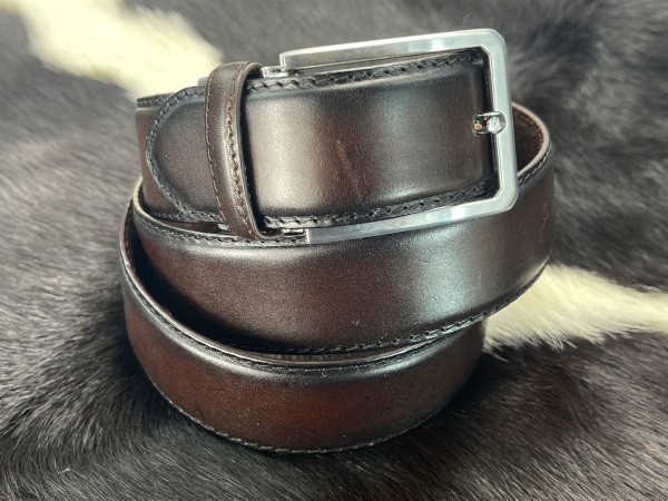 Yahoo!オークション - セレクト出品 DT-R515.本革 ダークブラウン ビジ...