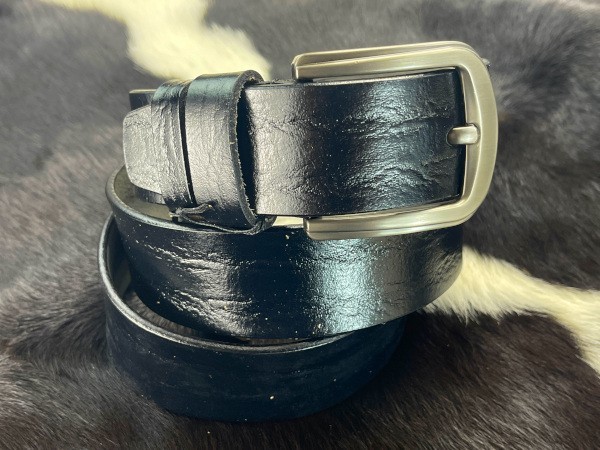 Yahoo!オークション - セレクト出品 DT-R516.ブラック マット 太 レザ...