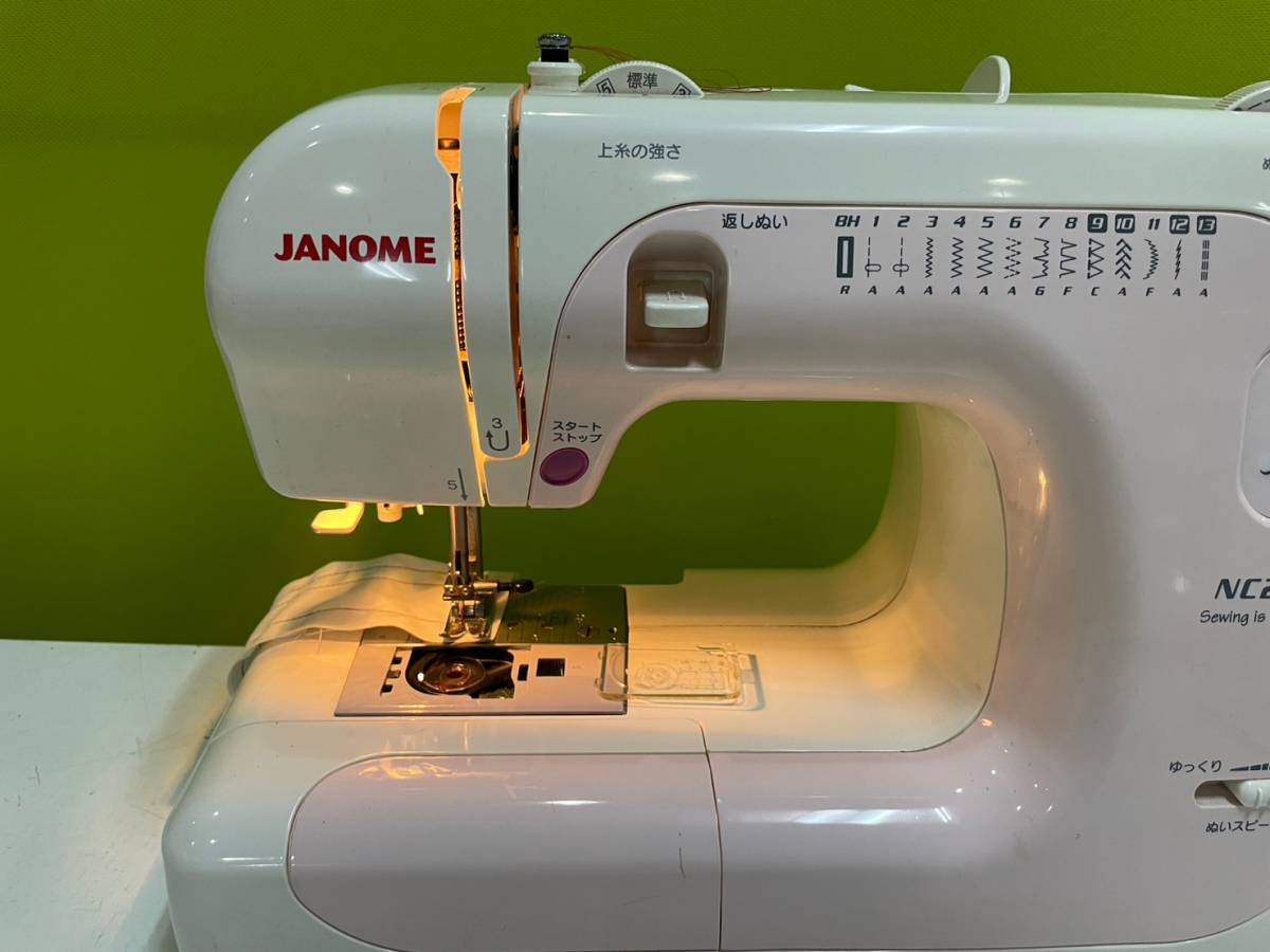 ヤフオク! - ジャンク品 JANOME(ジャノメ）家庭用コンパクト...