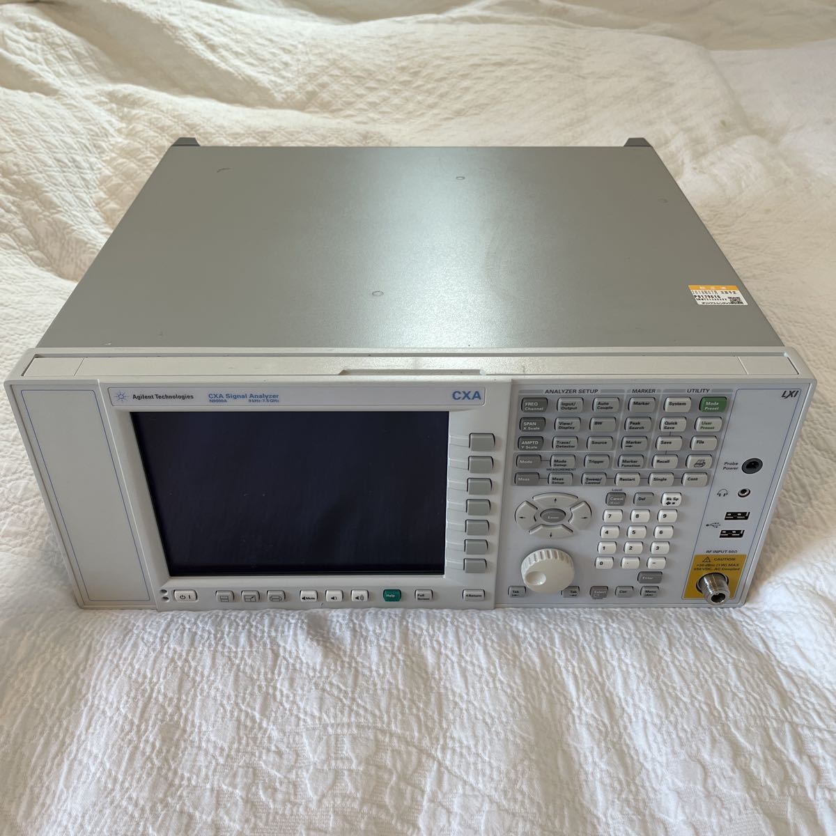 中古 美品 Agilent アジレント Keysight キーサイト HP シグナル SIGNAL スペクトラム Spectrum analyzer CXA N9000A-507 9 kHz ...