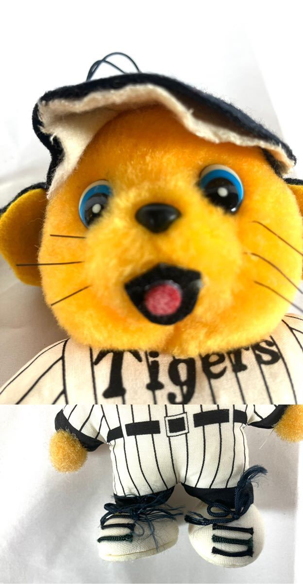 Yahoo!オークション - 阪神タイガース 昭和レトロ ぬいぐるみ ソフビ 3...