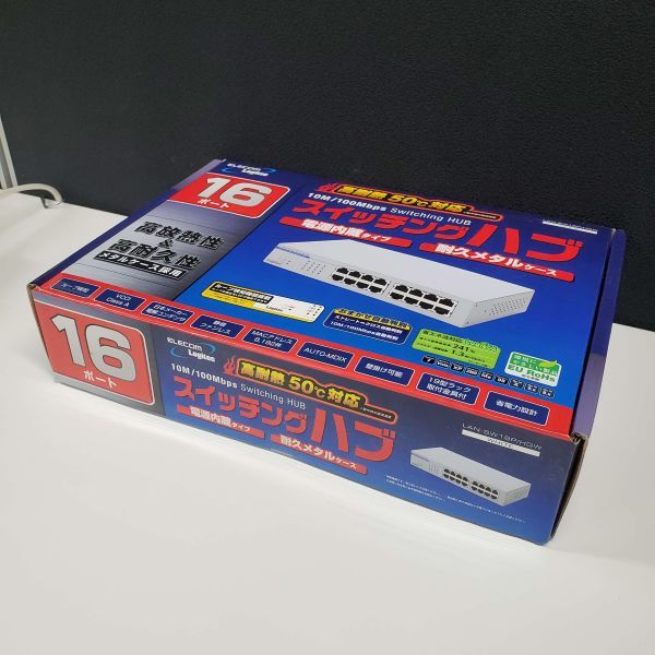 Yahoo!オークション - ＠T0057【新品開封済み品】 Logitec LAN-SWPHGW...