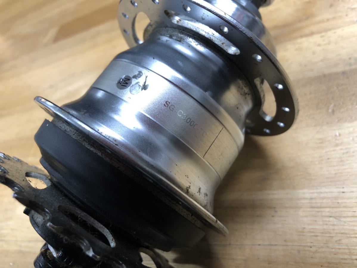 SHIMANO シマノ NEXUS SG-C3000-7c コースターブレーキ インター7 内装7段変速 ハブ 36H(ハブ)｜売買された ...