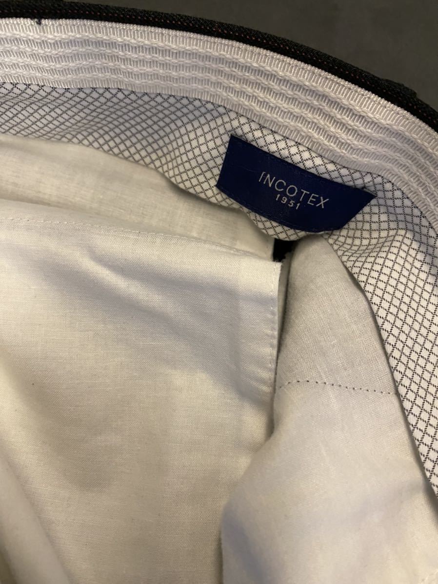 Yahoo!オークション - インコテックス INCOTEX ウールスラックス PT01
