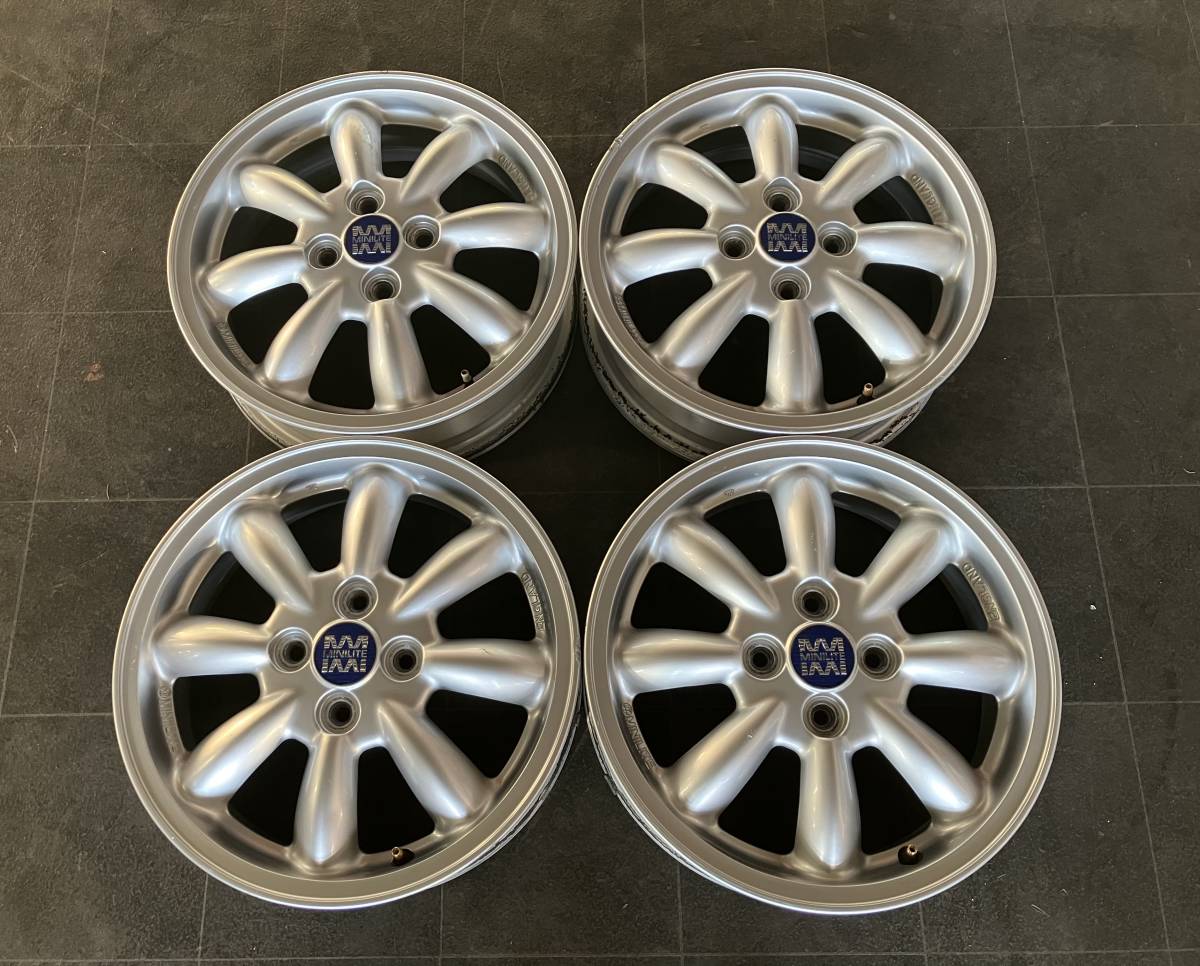 Yahoo!オークション - MINI LITE ダイハツ 15インチ 4.5J +45 4H 100 4...
