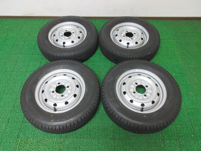 Yahoo!オークション - K081145/80R12 80/78 6PR 超溝高 8~8.5分山 ブリ...