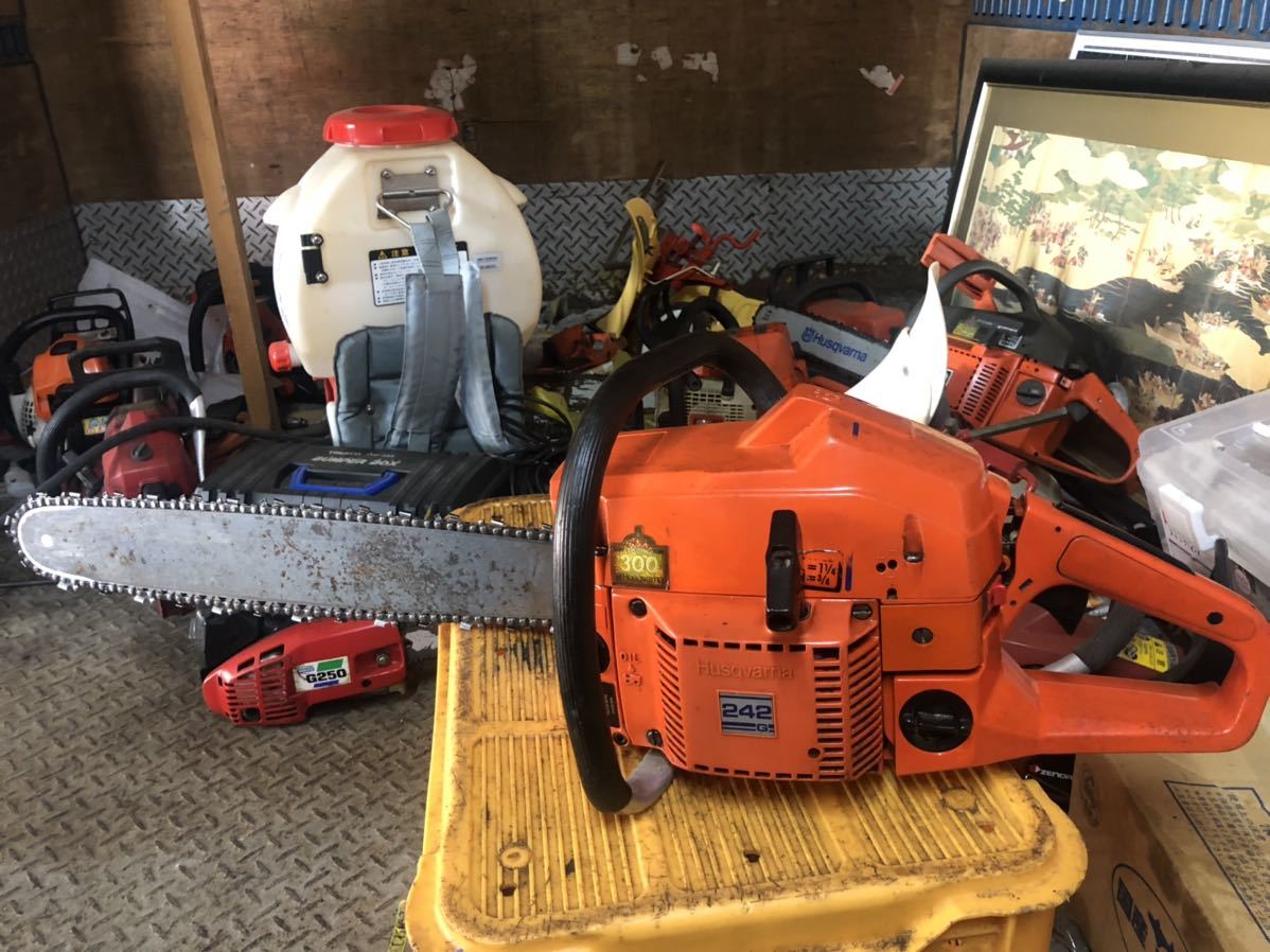 Yahoo!オークション - ハスクバーナ 242G エンジンチェーンソー