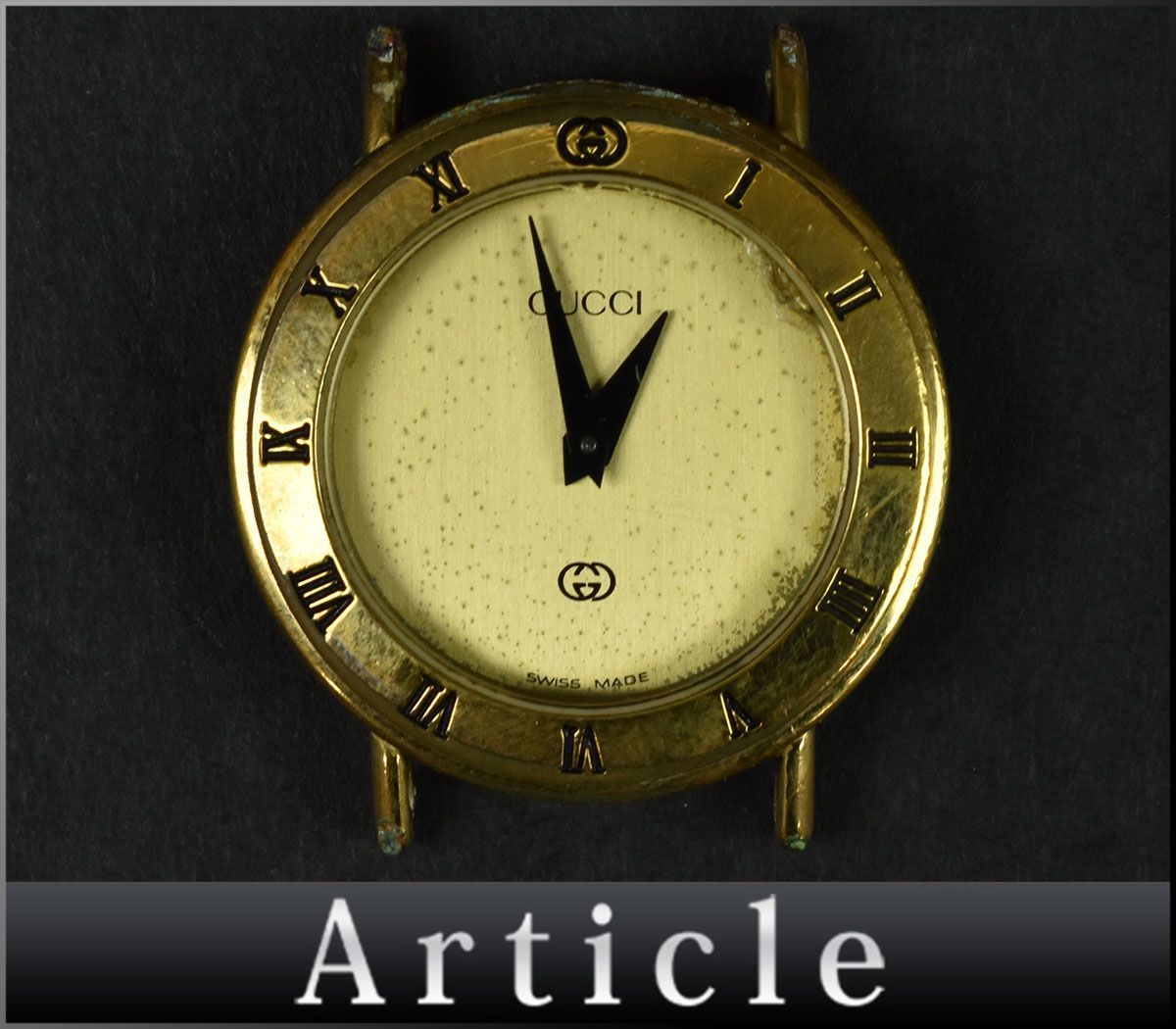 Yahoo!オークション - F1420 動作未確認 ジャンク GUCCI グッチ レディ...