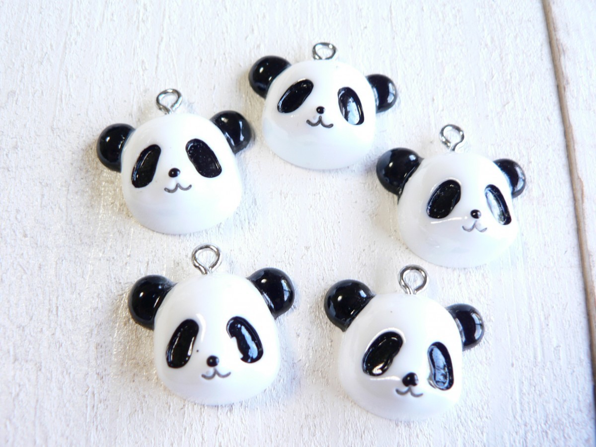 チャーム パンダ 顔 5個入 フェイス フラットバック シルバー 手芸 パーツ ハンドメイド #744(金属加工、彫金)｜売買されたオークション情報、yahooの商品情報をアーカイブ公開 ...