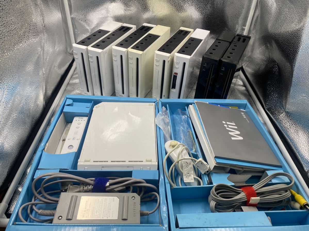 Yahoo!オークション - Nintendo 任天堂Wii 9台セット 動作未確認