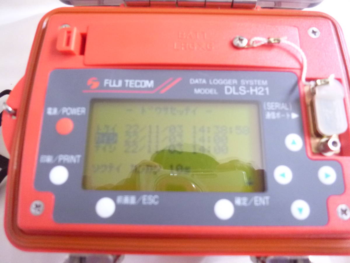 Yahoo!オークション - フジテコム DLS-H21 データロガーシステム 中古...