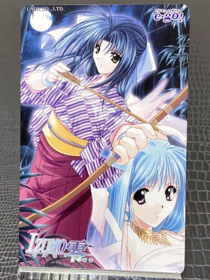 Yahoo!オークション - IZUMO 零 イズモ ゼロ 未使用テレホンカード50度...