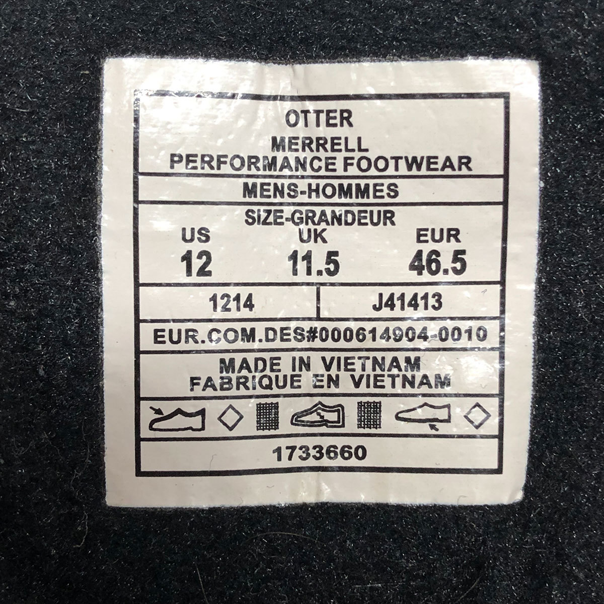 Yahoo!オークション - M1198 メレル MERRELL モアブ トレッキングシュ...