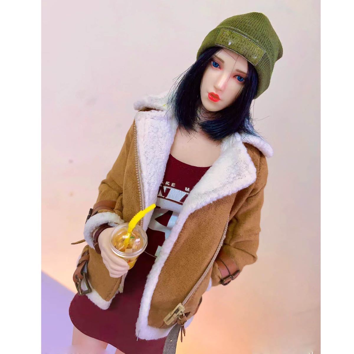 Yahoo!オークション - A115 1/6サイズ レディースジャケット コート 女...