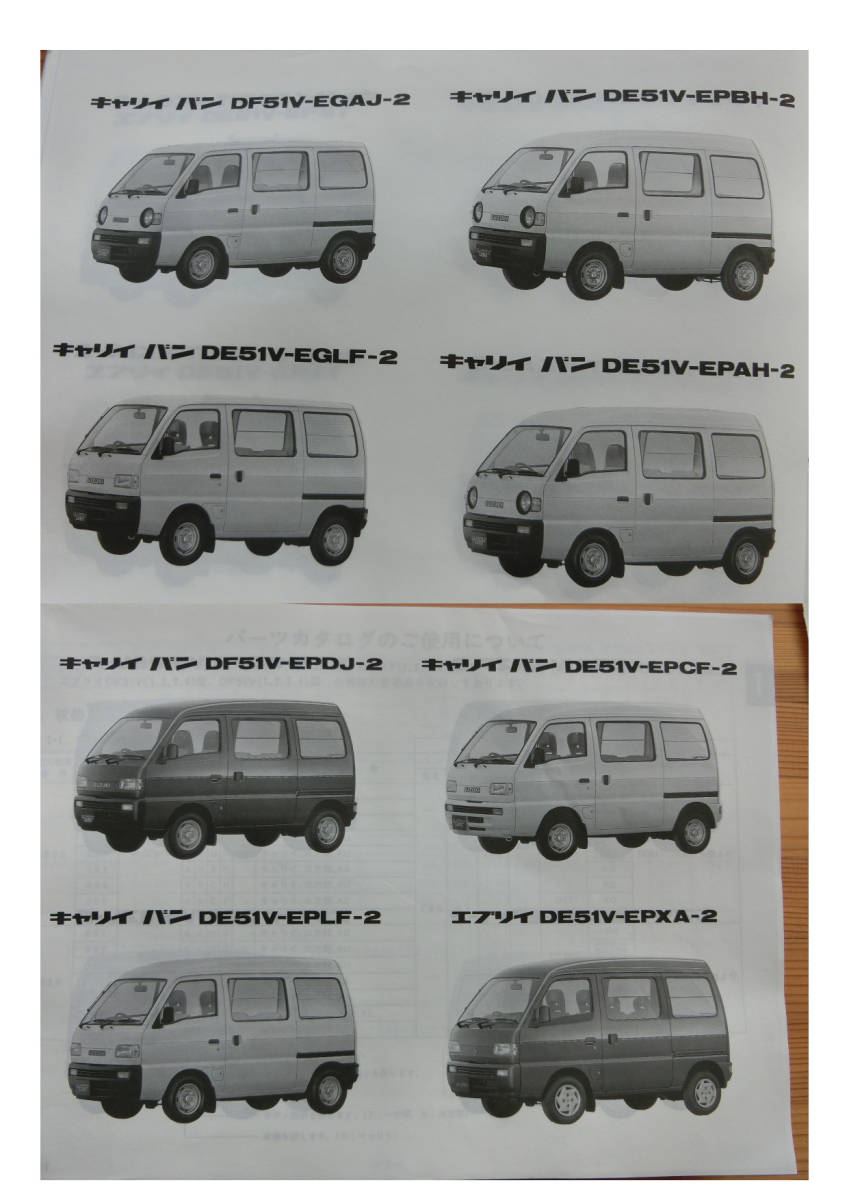 Yahoo!オークション - スズキ SUZUKI CARRY/EVERY 660 キャリー/エブリ...