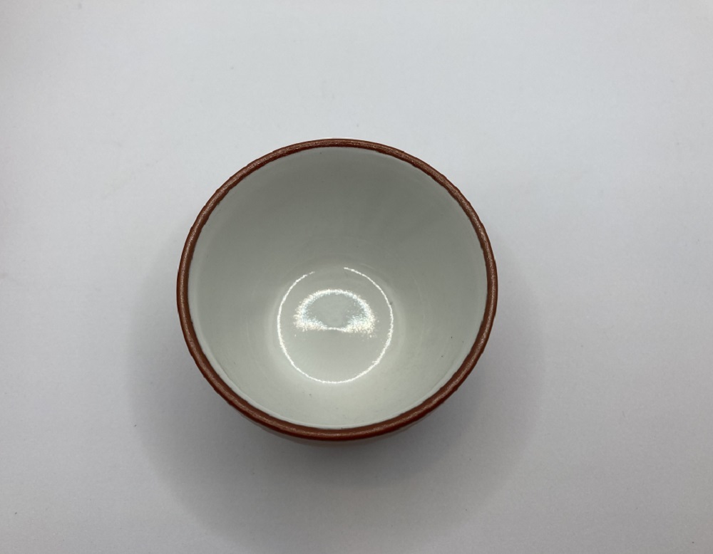 常滑焼 朱泥湯呑 高資作 煎茶茶碗 5客セット 売買された 常滑焼 朱泥湯呑 高資作 煎茶茶碗 5客セット 売買された