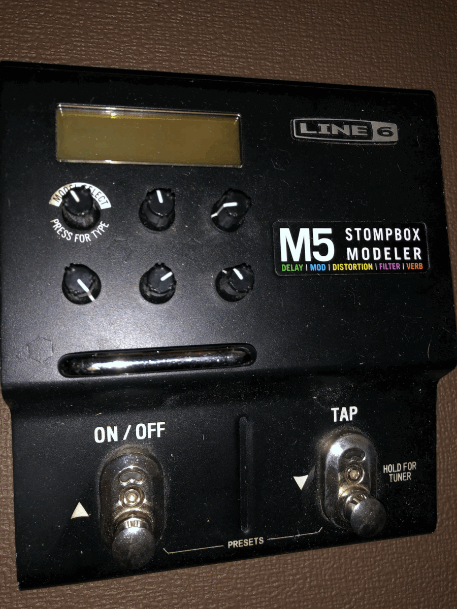 Yahoo!オークション - LINE 6 M5 STOMPBOX MODELER ラインシックス ギ...