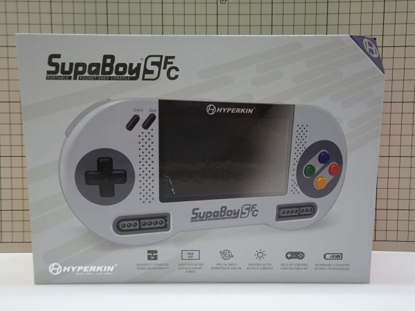 Yahoo!オークション - #z41【梱80】HYPERKIN SupaBoy 携帯型 SFC 互換...