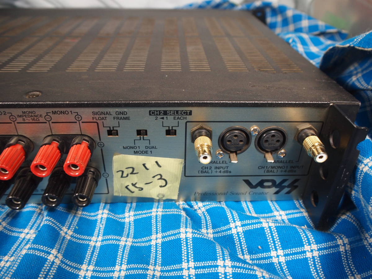 代購代標第一品牌－樂淘letao－【 15周年感謝セール 】VICTOR 外観ジャンク 4チャンネル パワーアンプ PS-A1004 完動品 221115【3ヶ月保証】