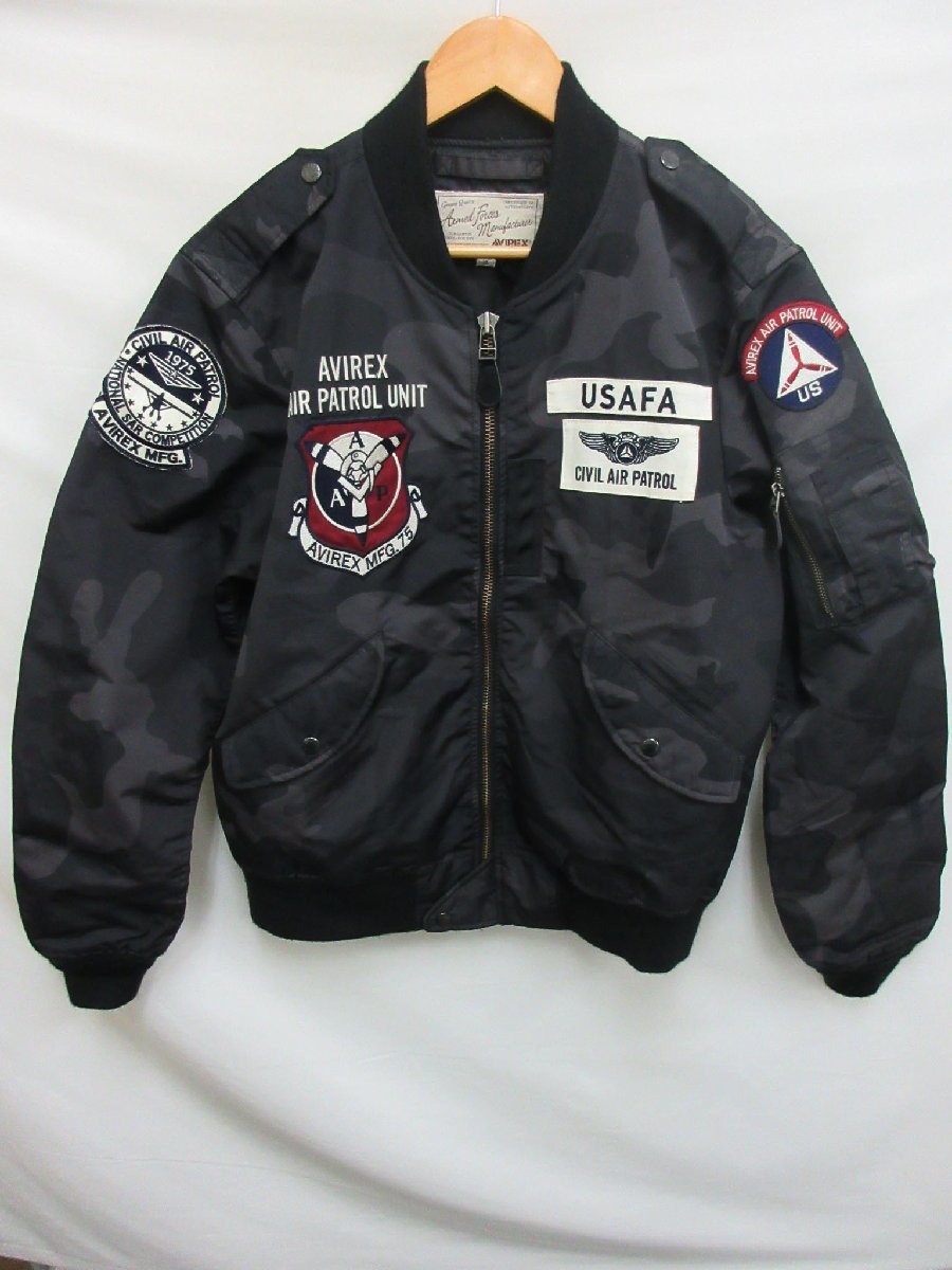 Yahoo!オークション - 1000円～美品 アヴィレックス AVIREX L-2 U.S.A...