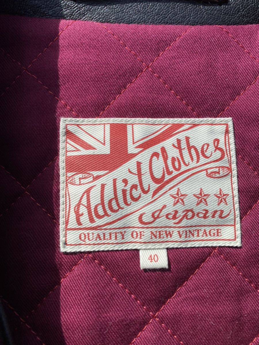 アディクトクローズ ADDICT CLOTHES AD-02 DOUBLE RIDERS シープ アディクトクローズ ADDICT CLOTHES AD-02 DOUBLE RIDERS シープ