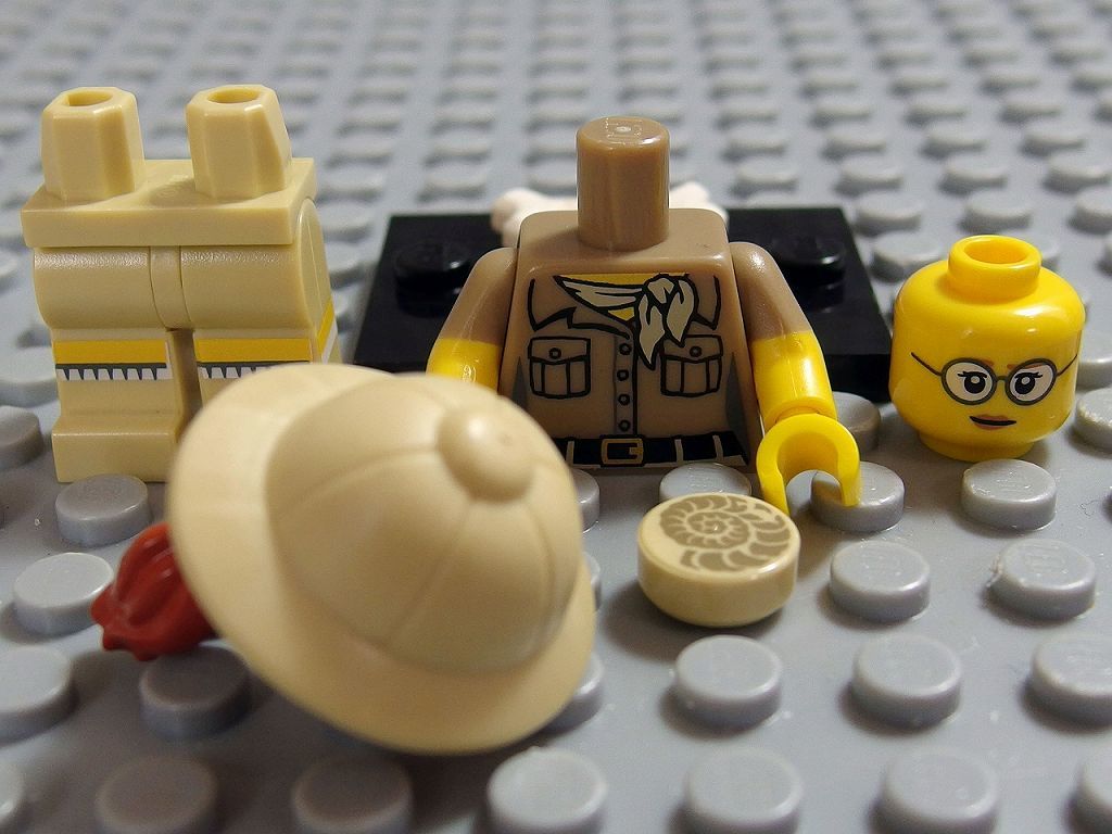 日本代購代標第一品牌【樂淘letao】－★LEGO★ミニフィグ【シリーズ13】Paleontologist(7100806)