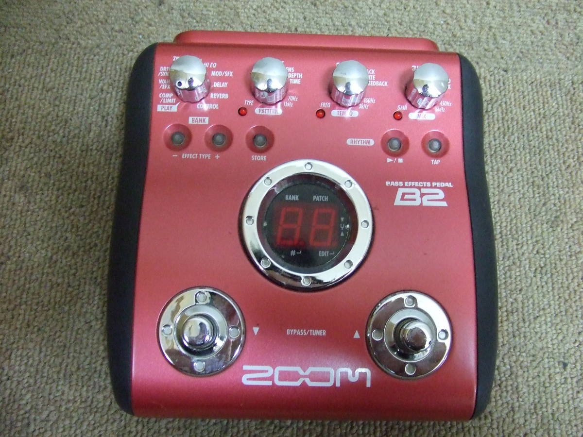 Yahoo!オークション - A171 ZOOM ズーム マルチエフェクター B2 通電確...