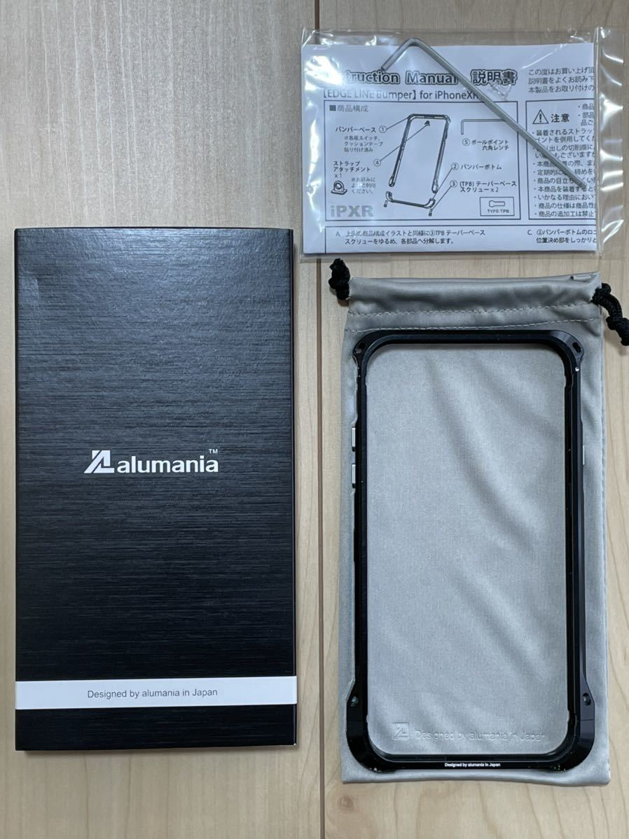Yahoo!オークション - alumania EDGE LINE iPhone XR エッジラインバ...