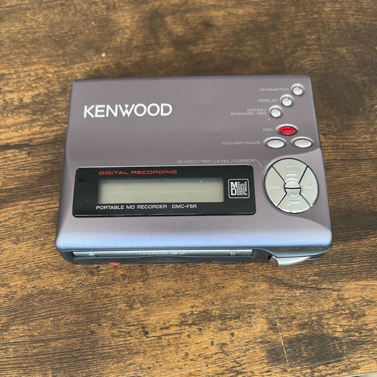 ヤフオク ④ Kenwood ケンウッド Dmc F5r ポータブルmdレコ