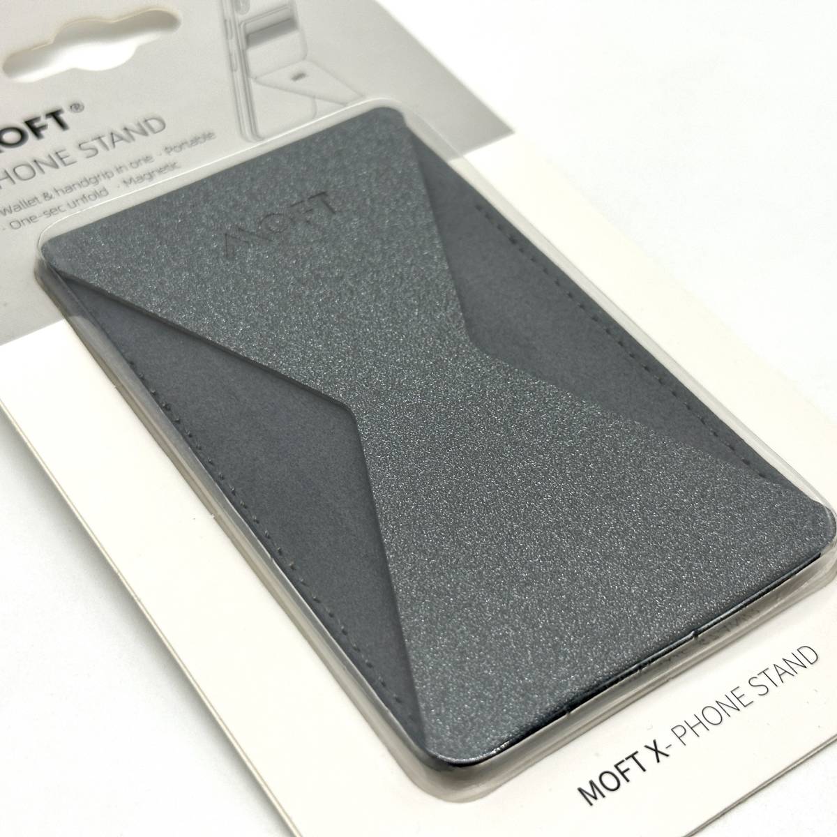 Yahoo!オークション - MOFT X スマホスタンド スペースグレー 粘着テー...