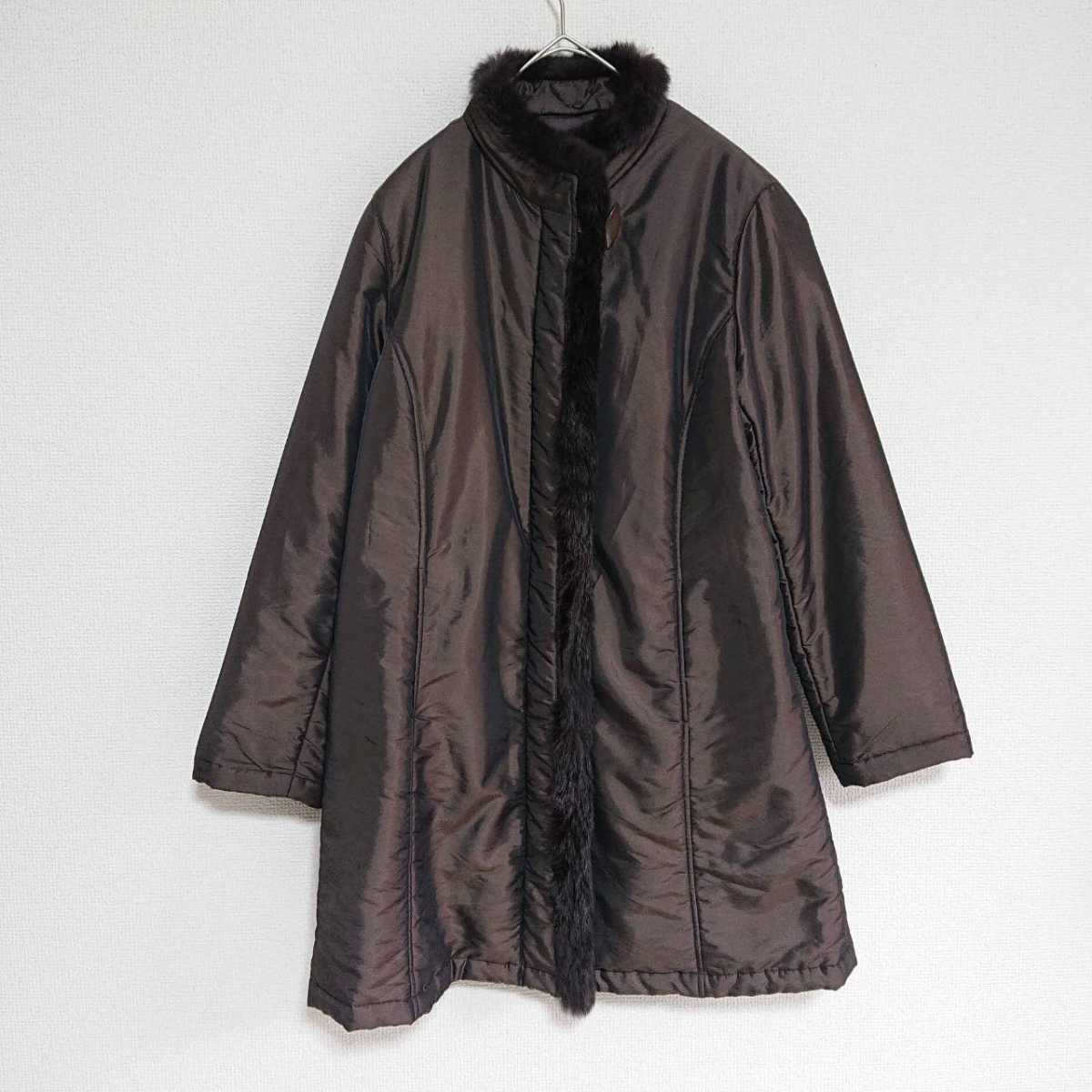 Yahoo!オークション - VINVERT 三陽商会 スタンドカラー ナイロン中綿...