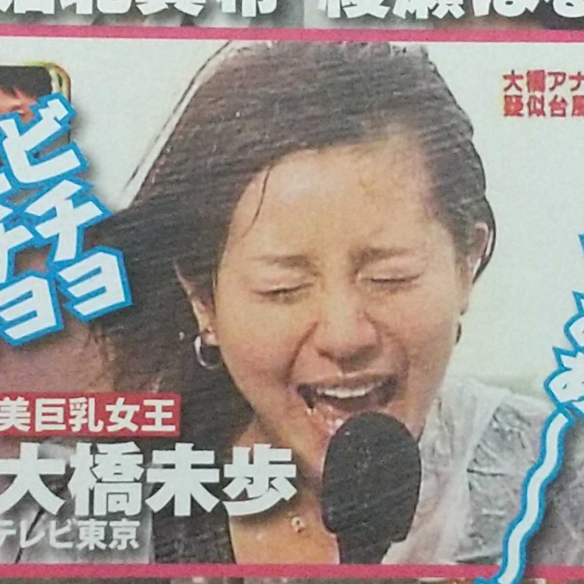 A 016 魅惑の脇の下 中野美奈子 脇汗ショット 戸田恵梨香 腋下 変顔 綾瀬はるか レア物 堀北真希 大橋未歩 松尾翠 ほしのあき A 016 魅惑の脇の下 中野美奈子 脇汗ショット 戸田