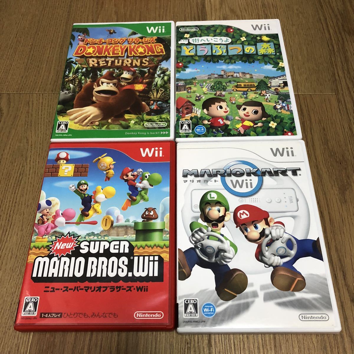 マリオカート／マリオブラザーズ／ドンキーコング リターンズ／どうぶつの森 Wii｜PayPayフリマ