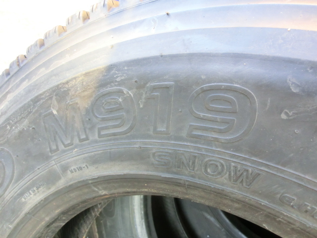 Yahoo!オークション - 9R19.5 14PR 6本セット TOYO M919 良品スタッド...