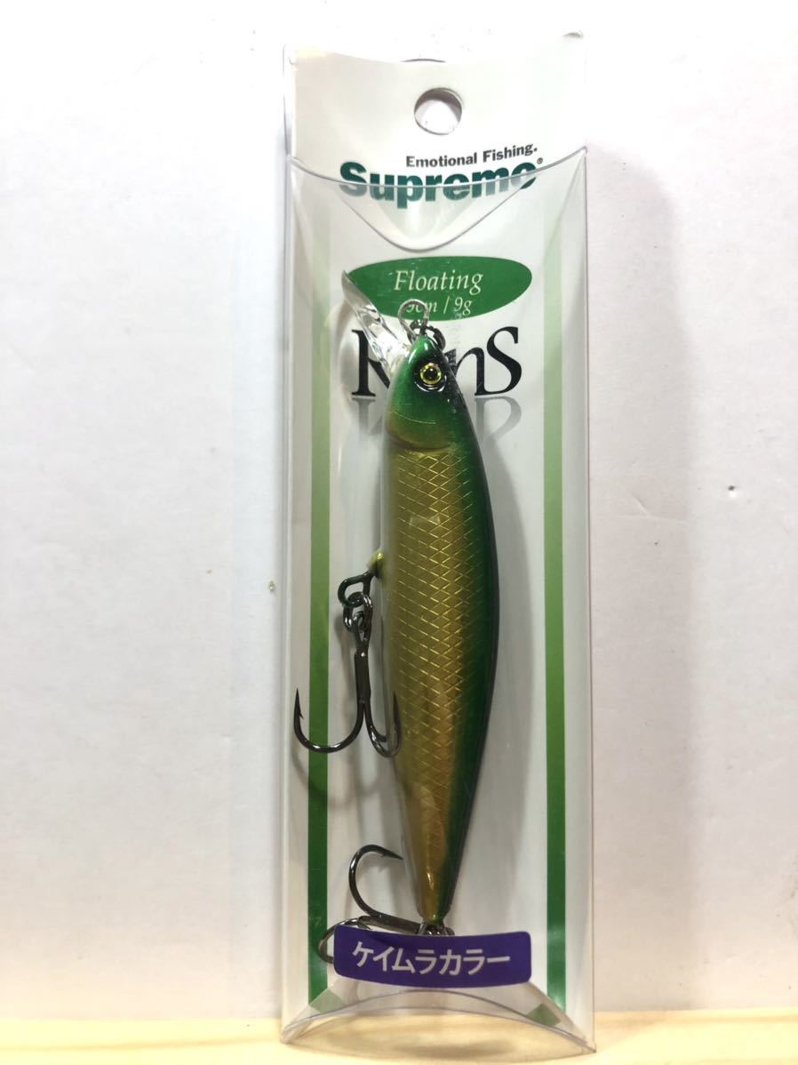 スプリーモ ロンズ フローティング 9㎝ 9f K04 Kgグリーン トラウト レイク レインボー アメマス サクラマス ミノー |売買され