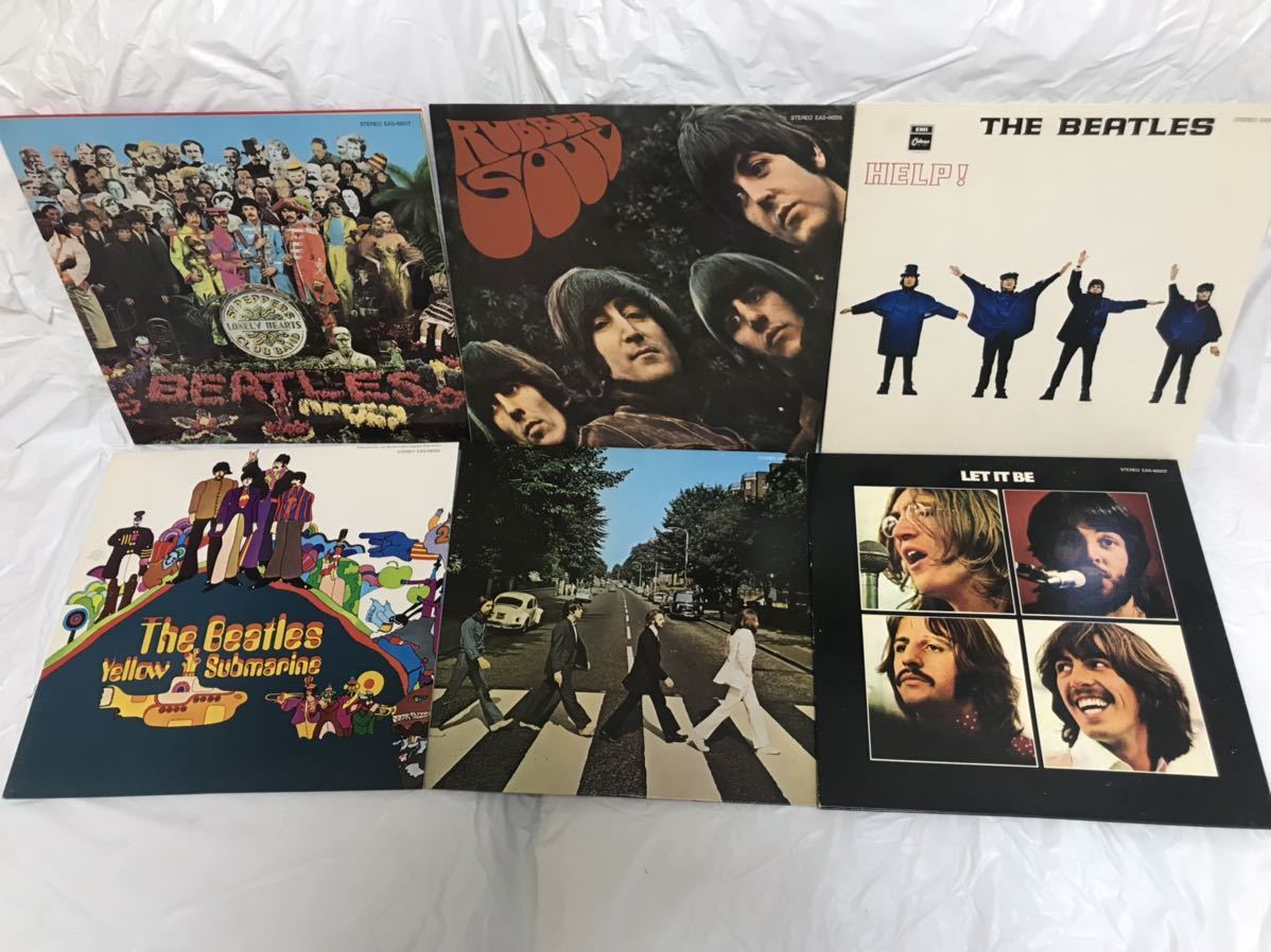 Yahoo!オークション - A155 LP レコード The Beatles collection ザ・...