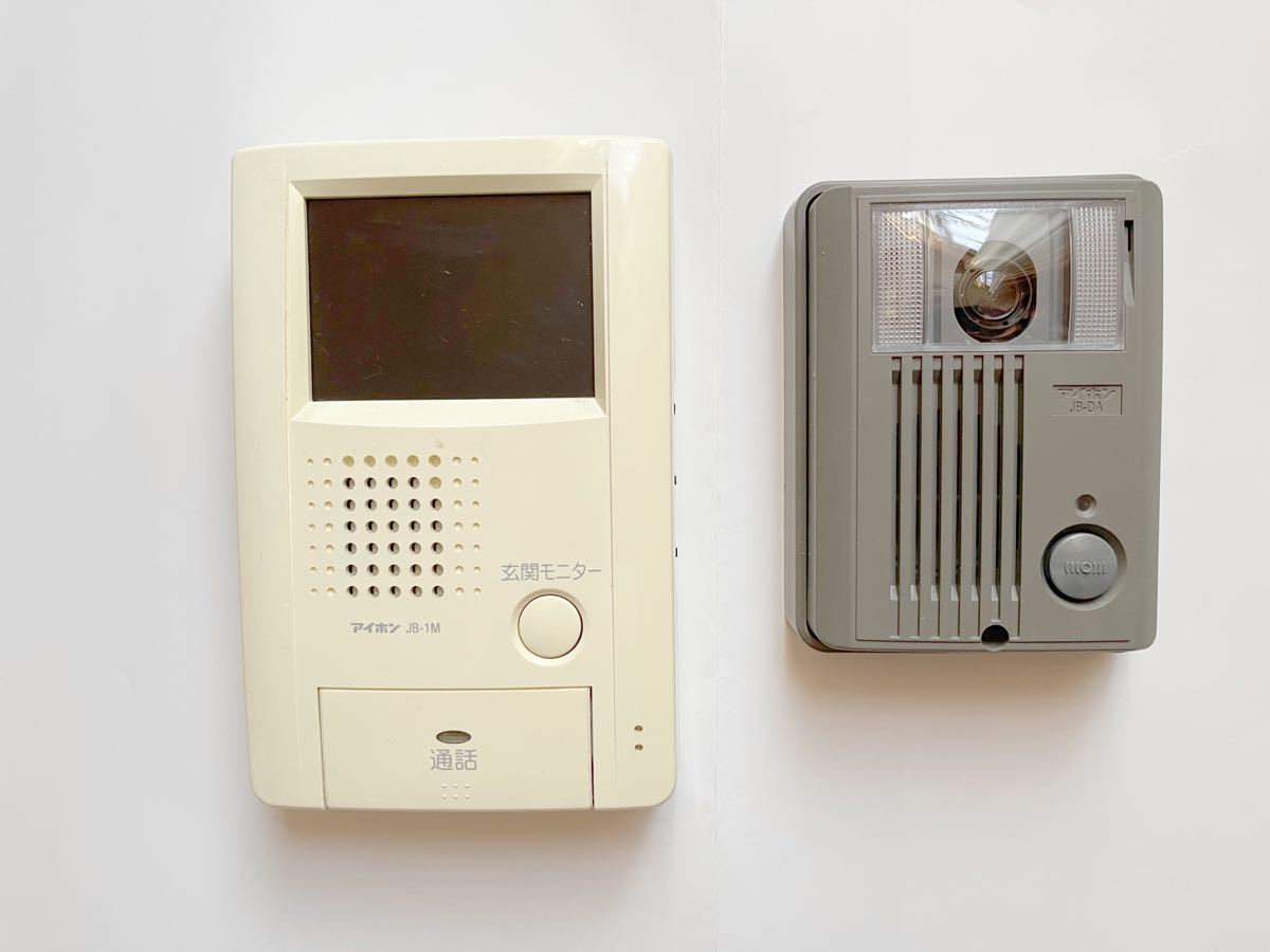 インターホン ドアホンセット(カラー) アイホン JB-1M JB-DA インターホン ドアホンセット(カラー) アイホン JB-1M JB-DA