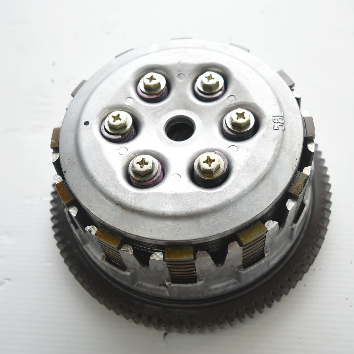 Yahoo!オークション - ヤマハ FZ750 1FM-000 クラッチハウジング クラ...