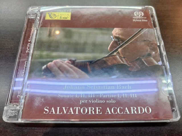 Yahoo!オークション - CD 2枚組 / J.S.BACH SONATE E PARTITE / SALVAT...